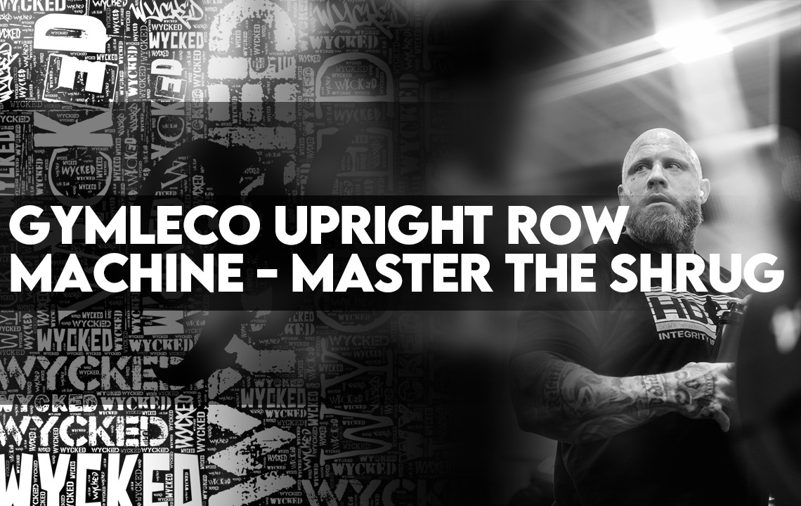 Gymleco Upright Row Machine - Master The Shrug With The Ultimate Hack ...